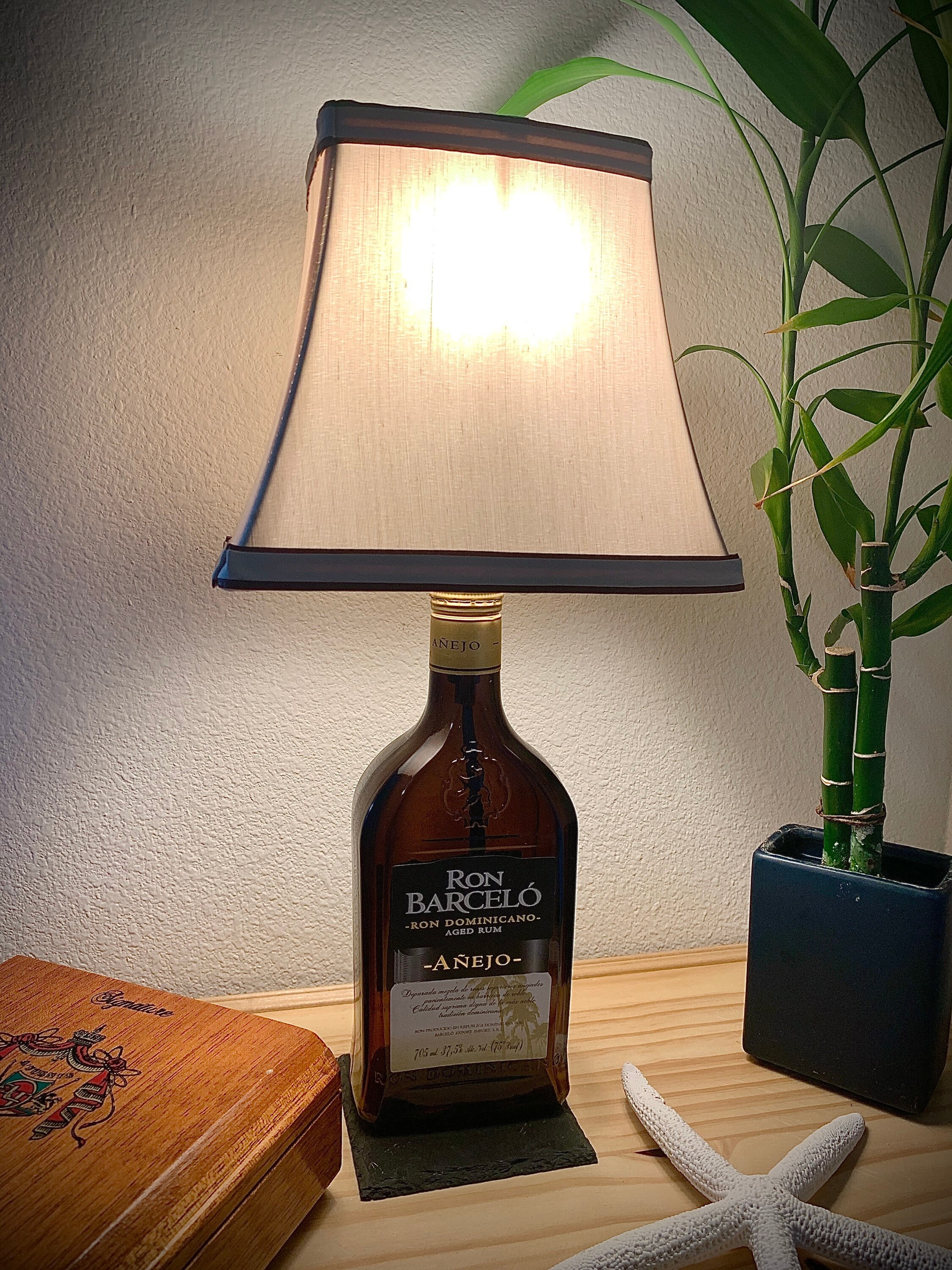 Lighting Lamps Desk Lamps Dominican Rum Lamp etna.com.pe