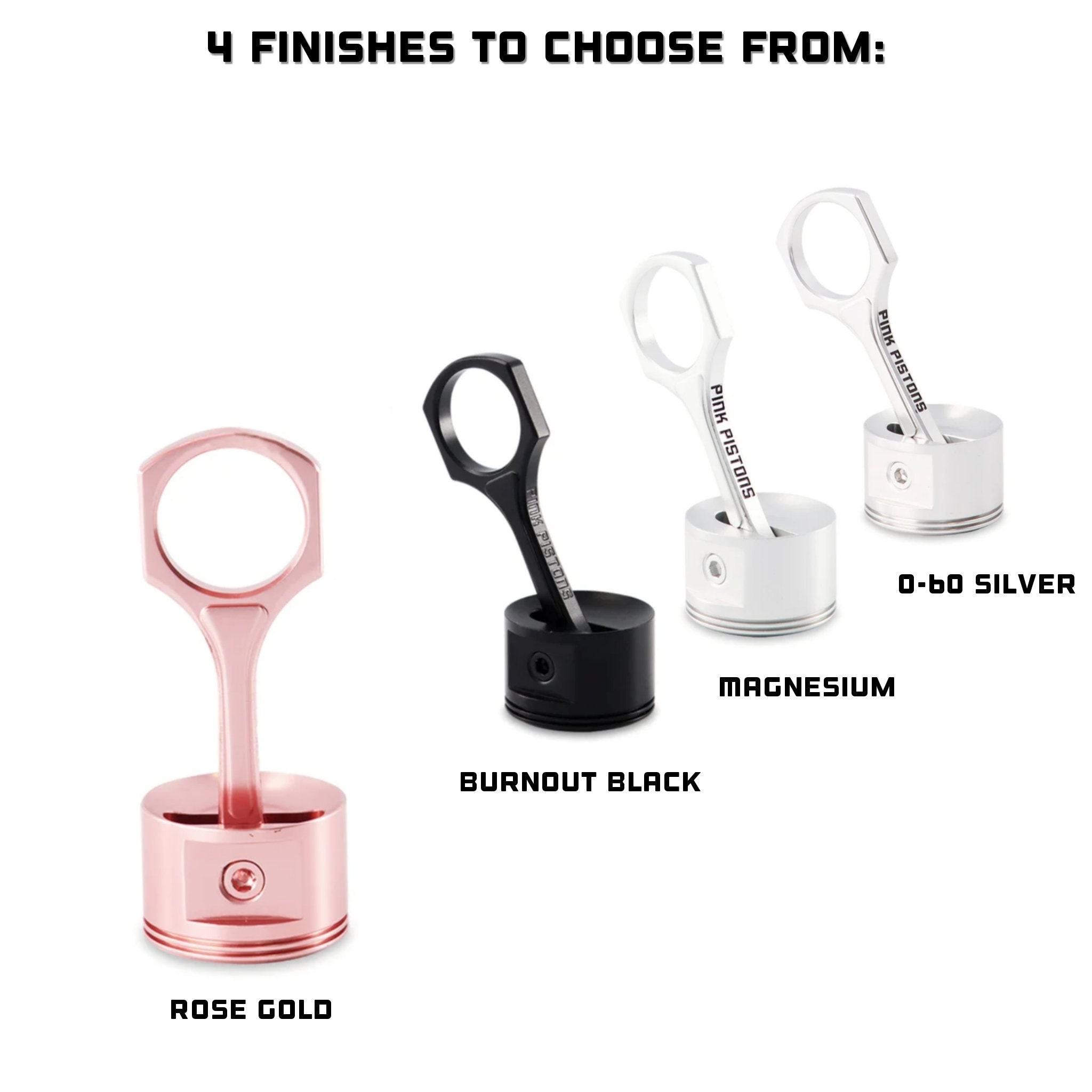 PINK PISTONS Mopar® Piston Keychain - Rose Gold (metallic) - Etsy