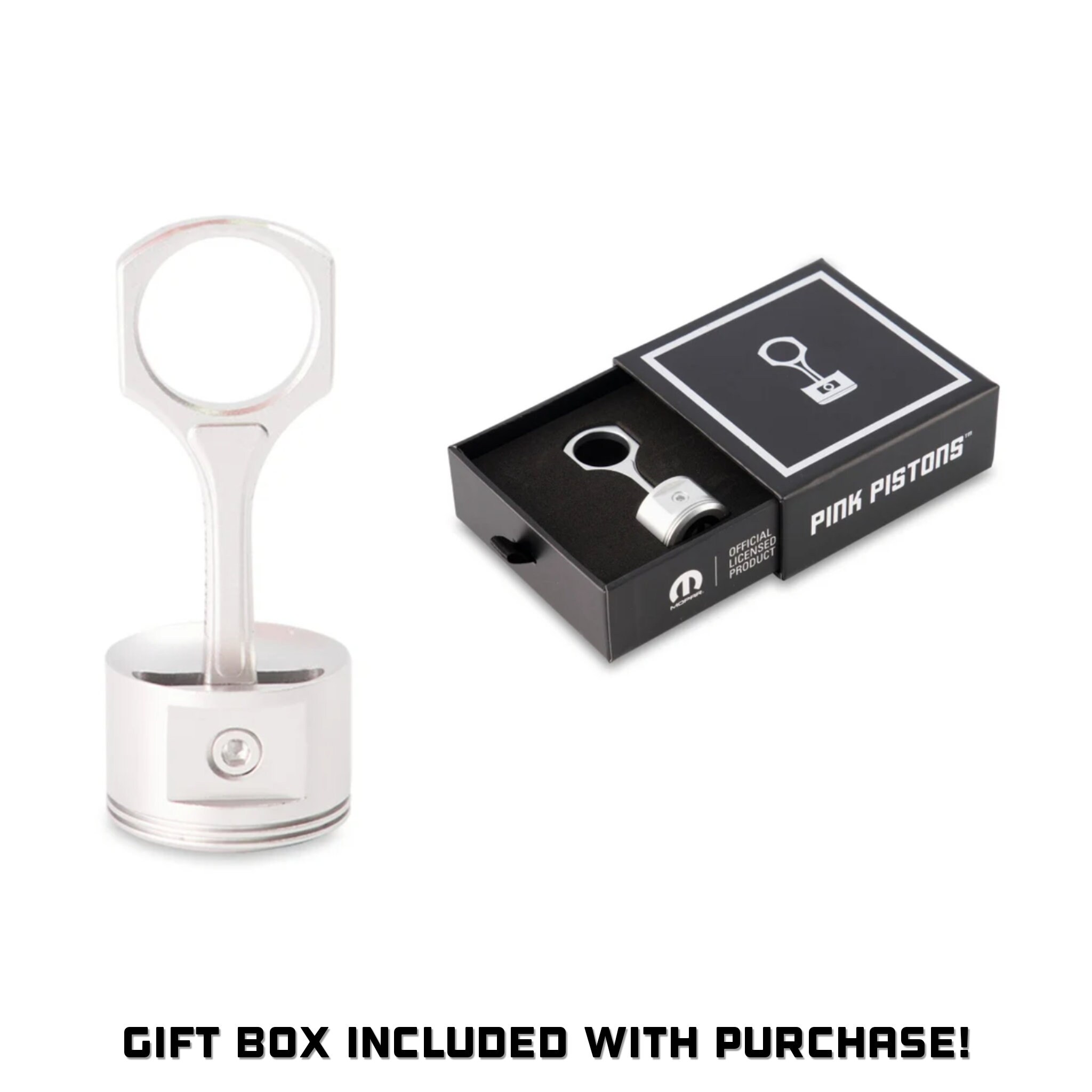 PINK PISTONS Mopar® Piston Keychain - Magnesium (matte Silver) - Etsy ...