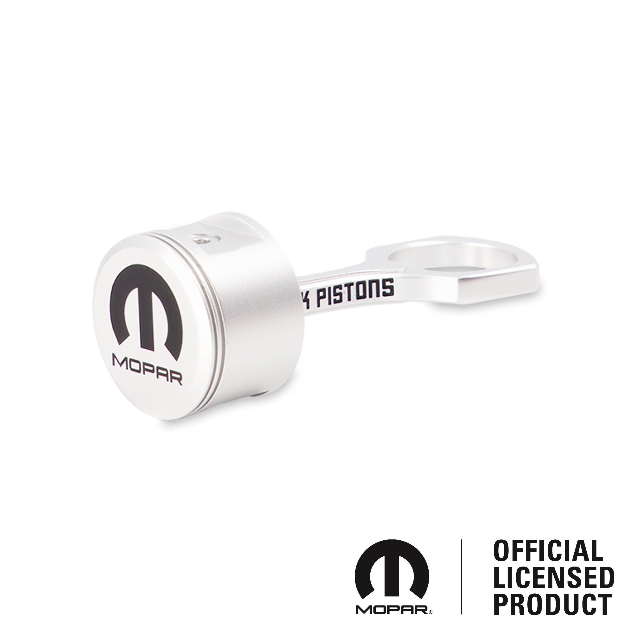 PINK PISTONS Mopar® Piston Keychain Magnesium Matte Silver | Etsy