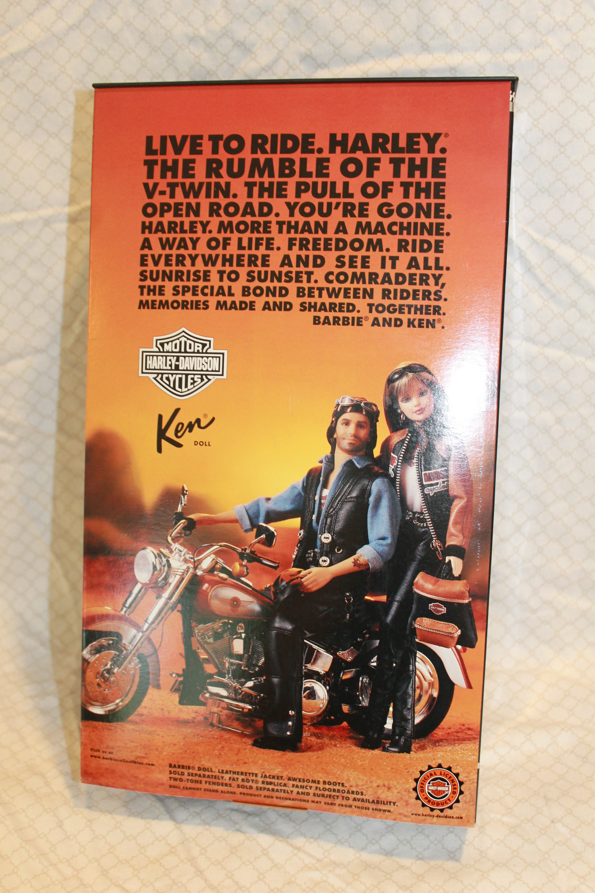 Harley-davidson Motor Cycles Ken - Etsy