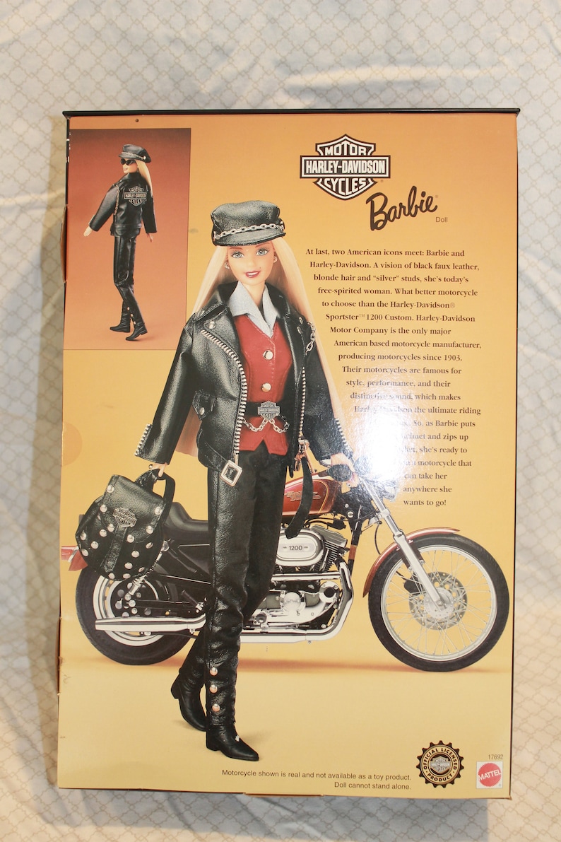 Harley-davidson Motor Cycles Barbie - Etsy