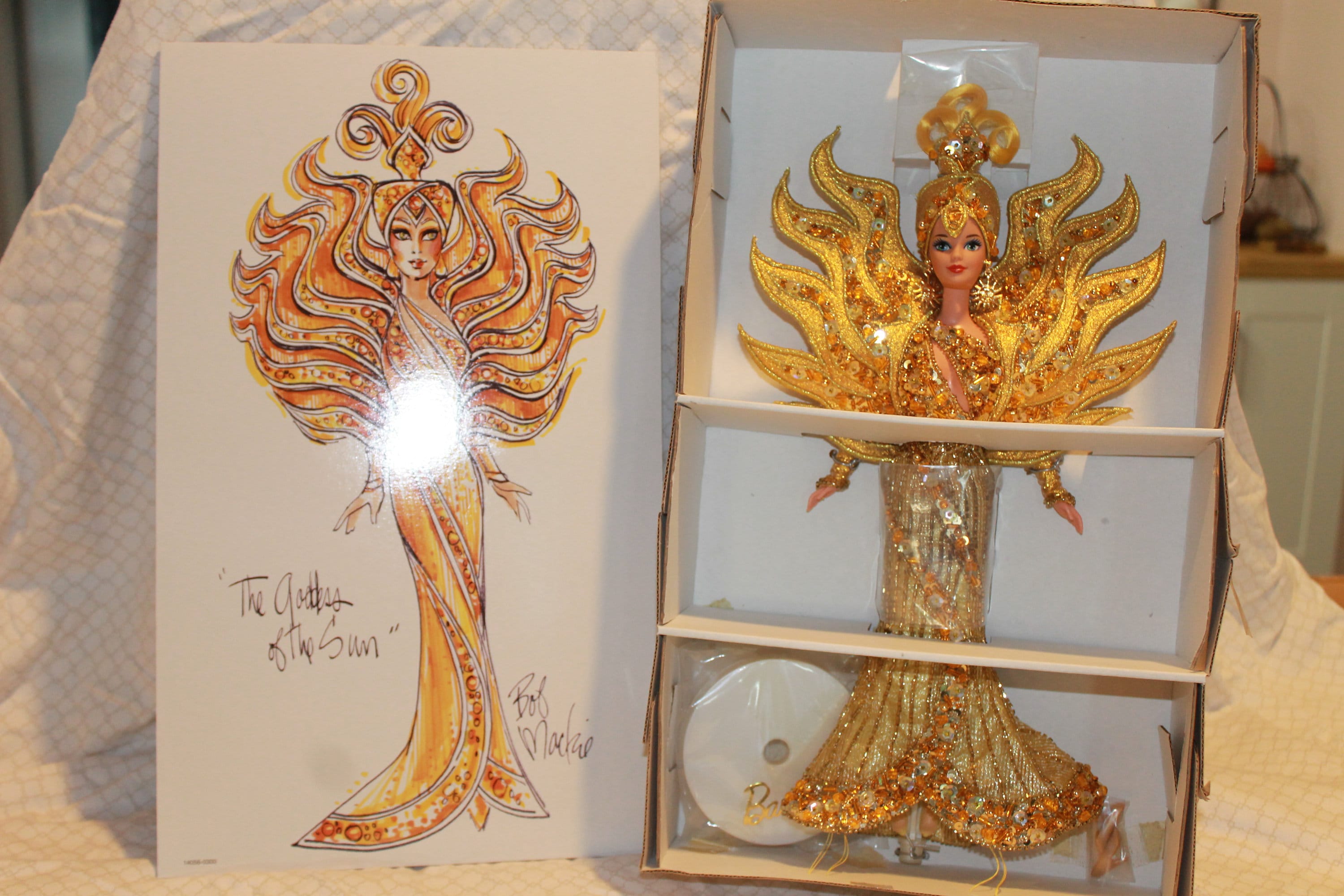 Goddess of the Sun Barbie Collectable - Etsy