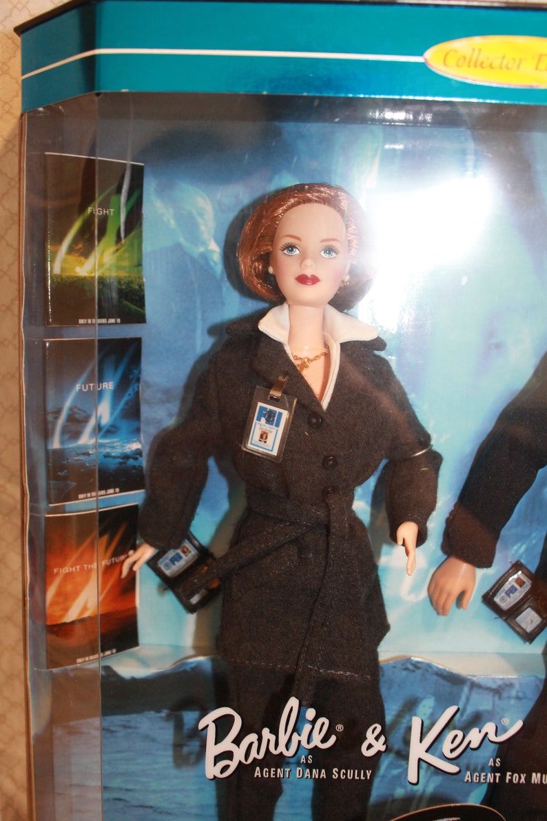 Barbie & Ken X-files (short Hair Version Collector Edition) - Etsy
