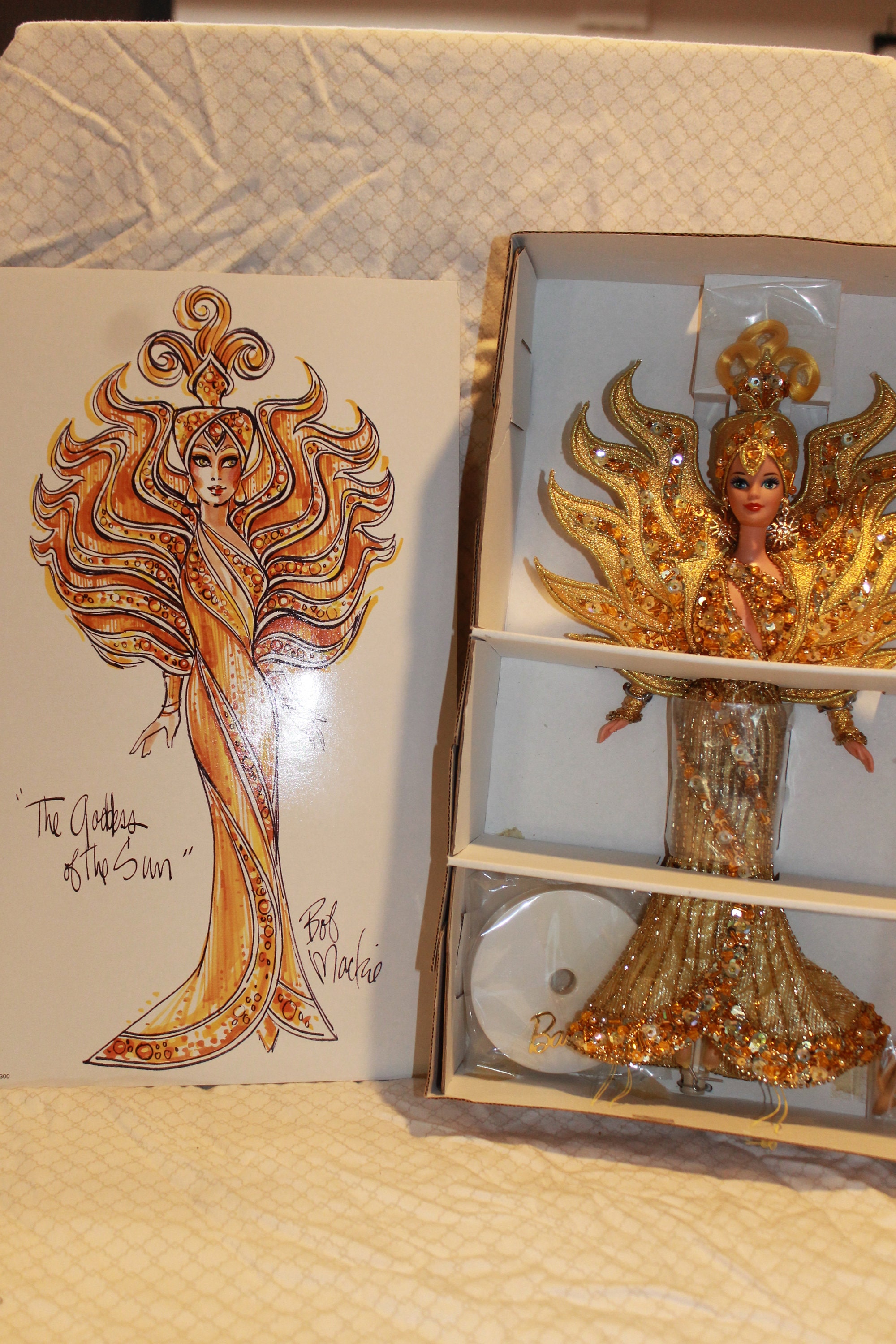 Goddess of the Sun Barbie Collectable - Etsy