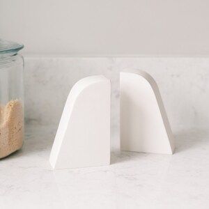 Tall Sloped Modern Bookend - Etsy