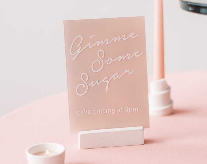 Table Number Sign Holder Stand for Wedding Reception Decor - Etsy