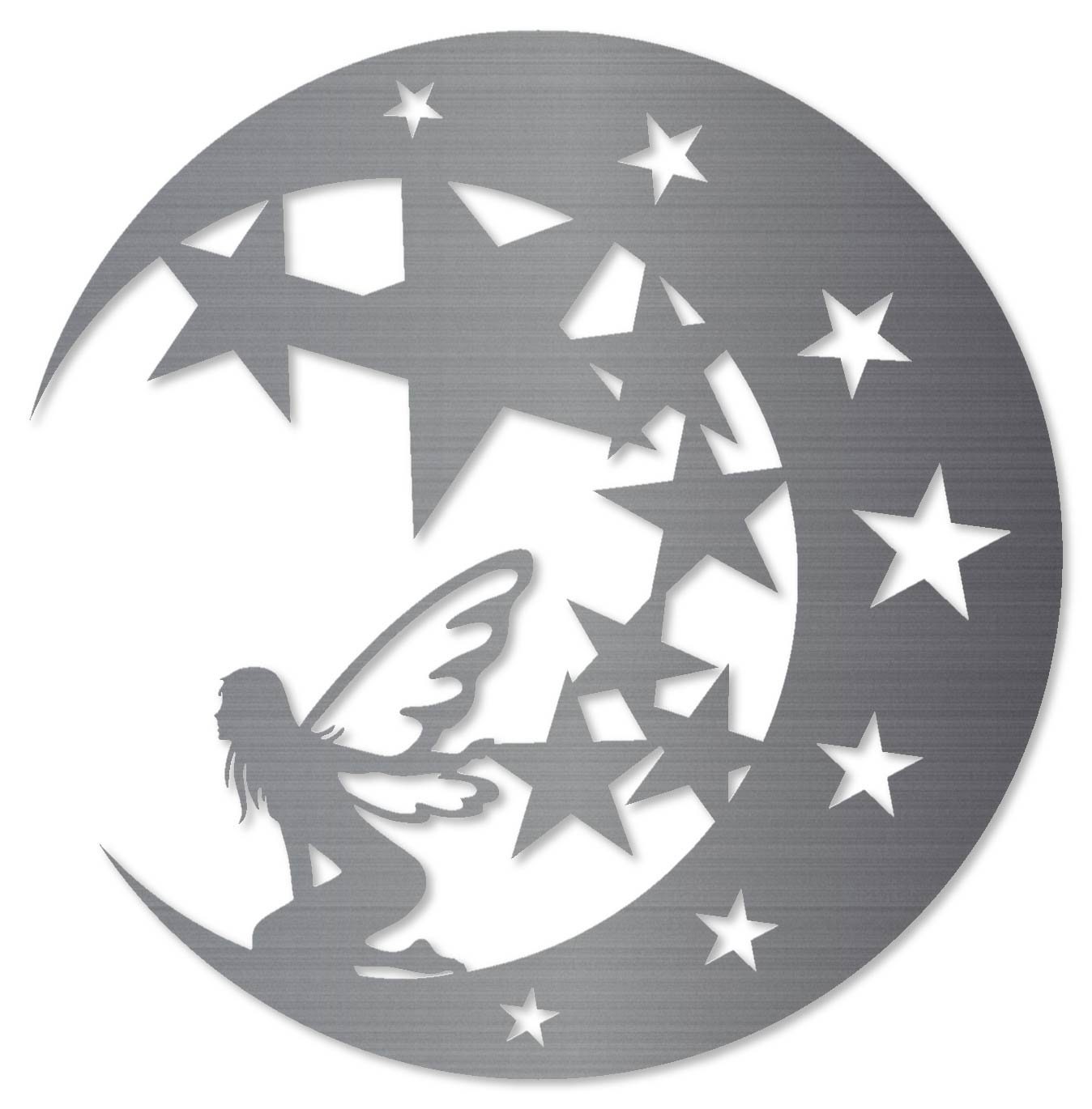 Fairy Moon & Stars DXF File CNC Plasma Laser Water Jet | Etsy