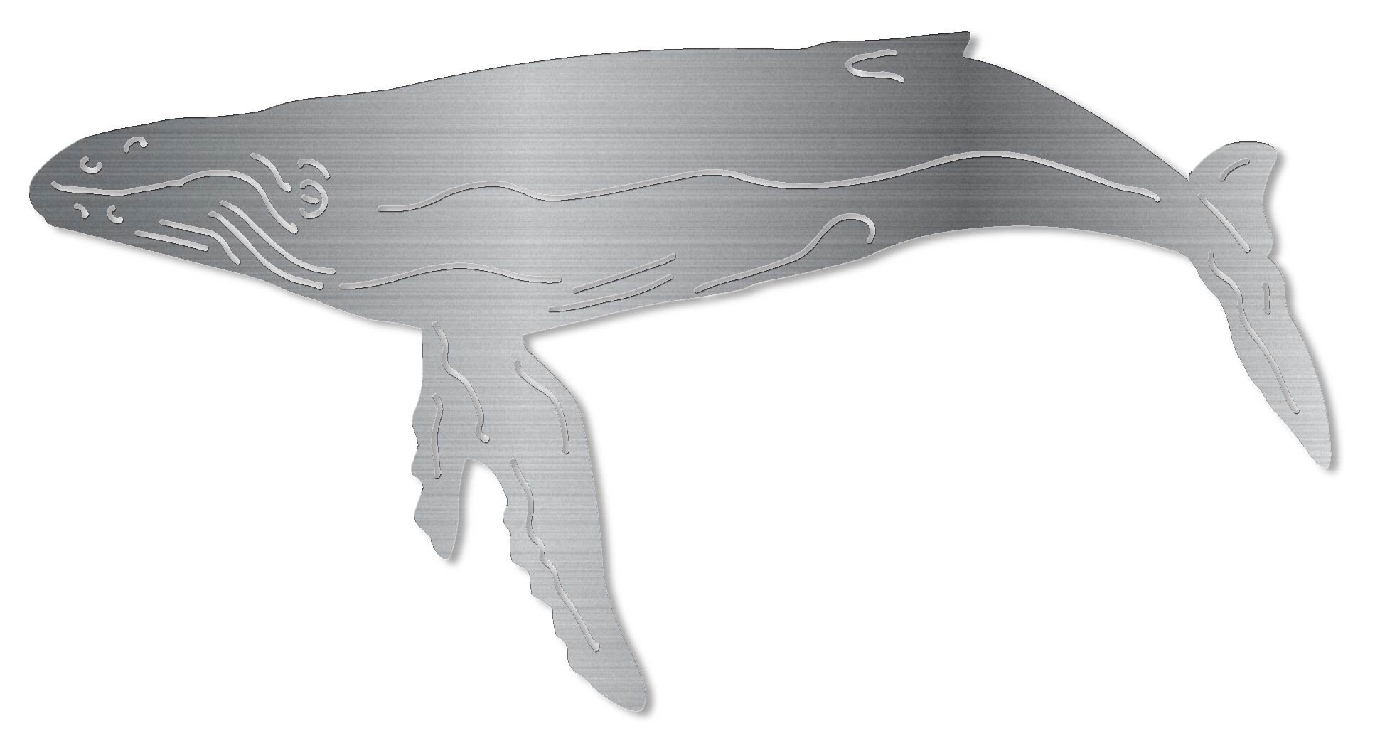 Swimming Whale DXF File CNC Plasma Laser Water Jet Cuttable | Etsy