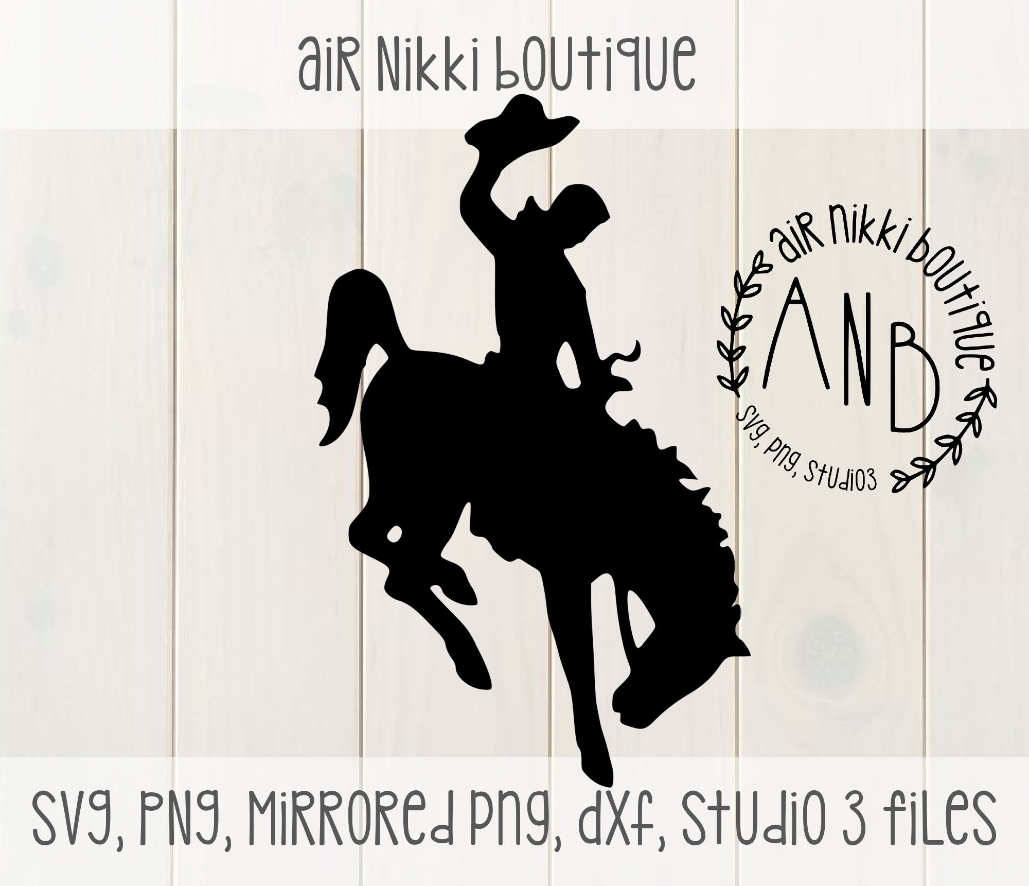 Contorno De Vaquero Y Caballo Vaquero En Caballo Alcancía Madera