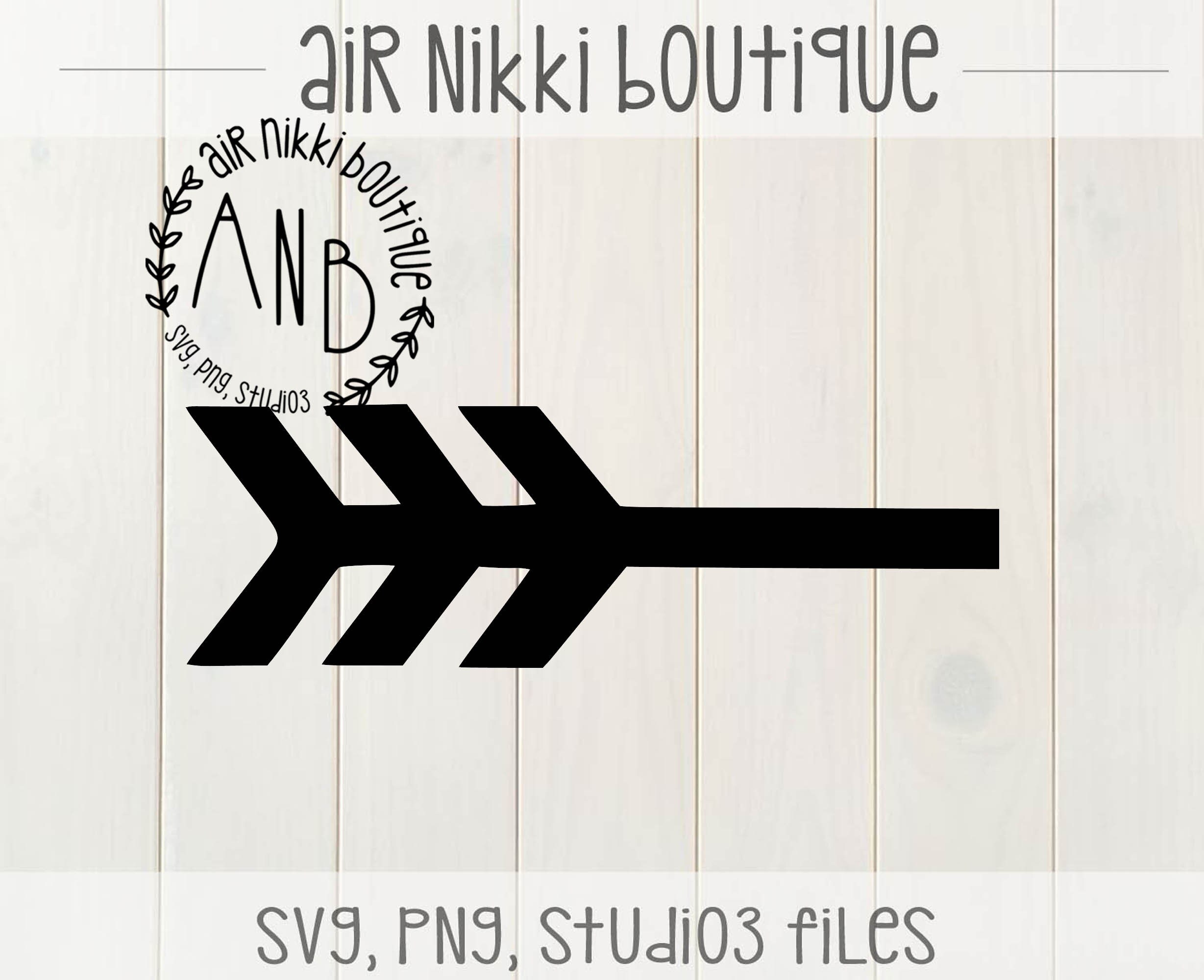 Split Arrow, SVG, PNG, Mirrored Png, Studio 3 Files, Instant Download ...