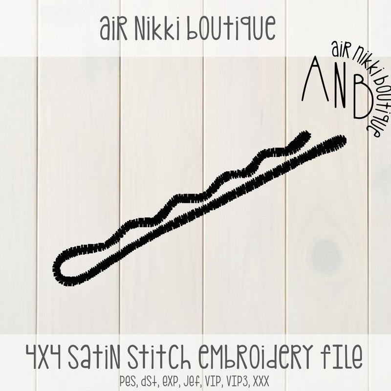 Embroidery Hair Pin Bow - Etsy