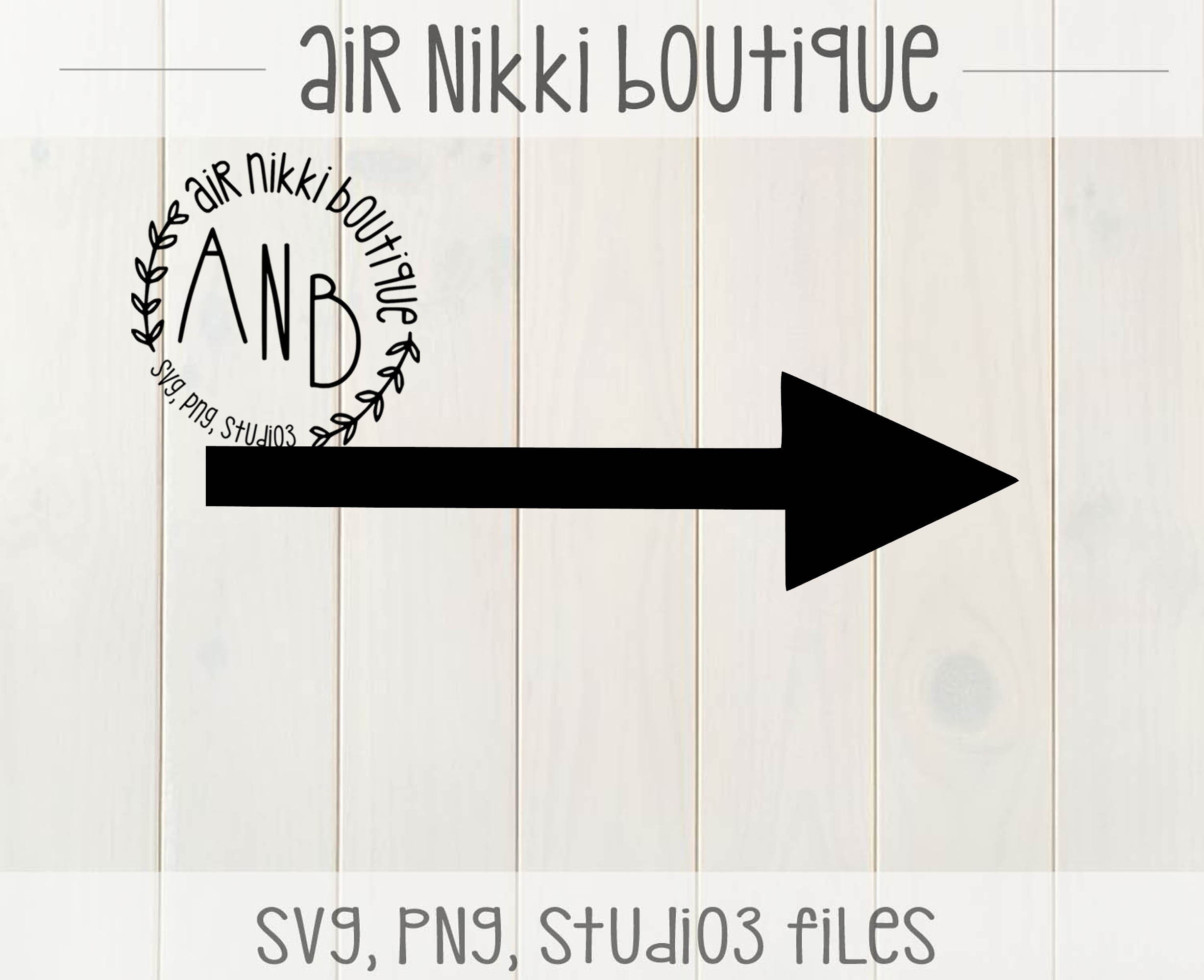 Split Arrow, SVG, PNG, Mirrored Png, Studio 3 Files, Instant Download ...