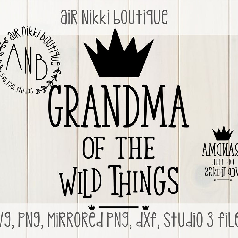 Wild Things Svg - Etsy