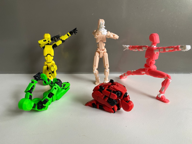 Dummy 13 Kit (assembly Required) - Articulated Jointed Action Figure ...