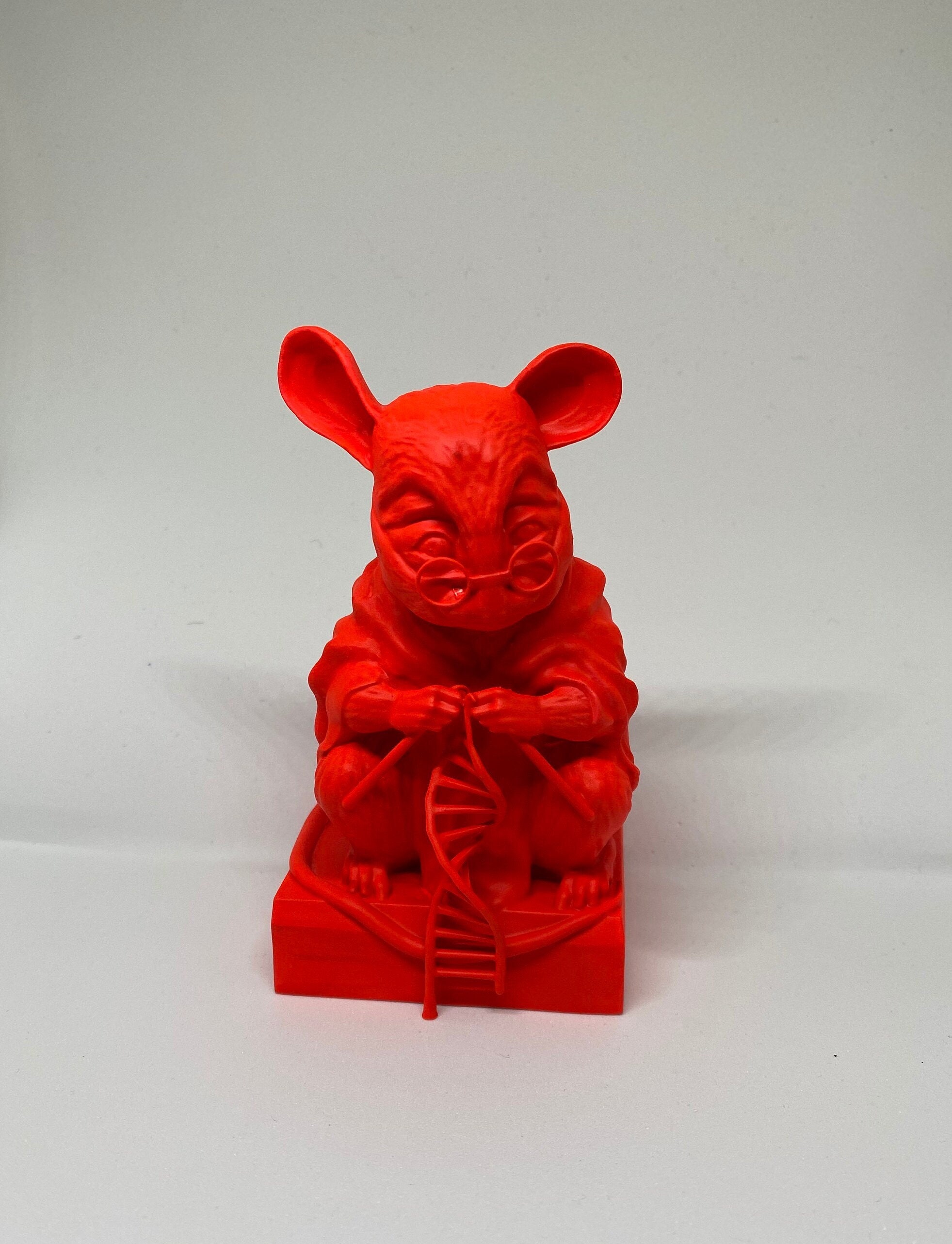 TOP QUALITY Monument to the Laboratory Mouse 3D Printed - Etsy