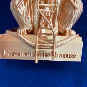 LARGE Monument to the Laboratory Mouse - 3D Printed - Etsy