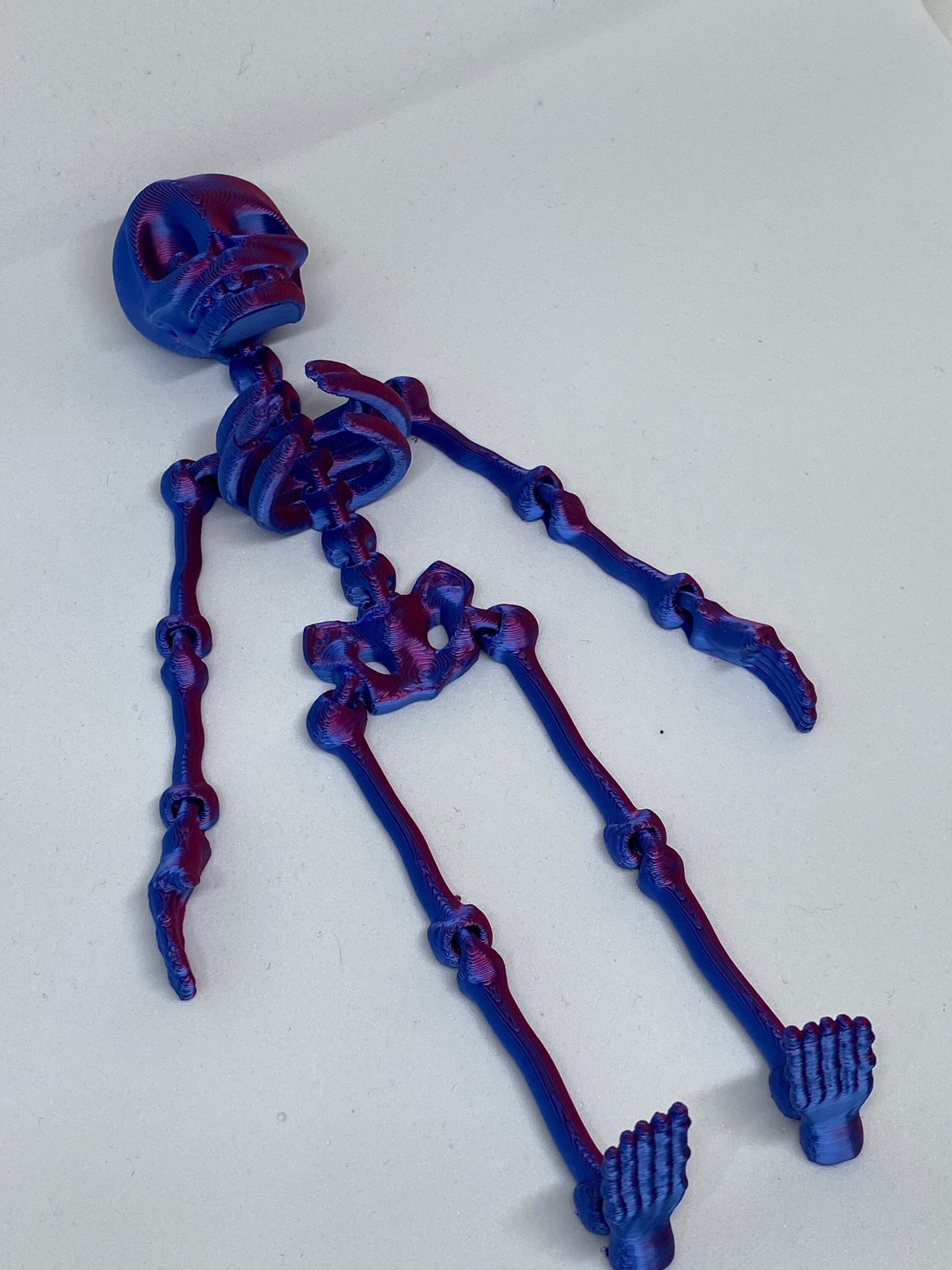 Flexi 3D Print Articulated Skeleton - Etsy