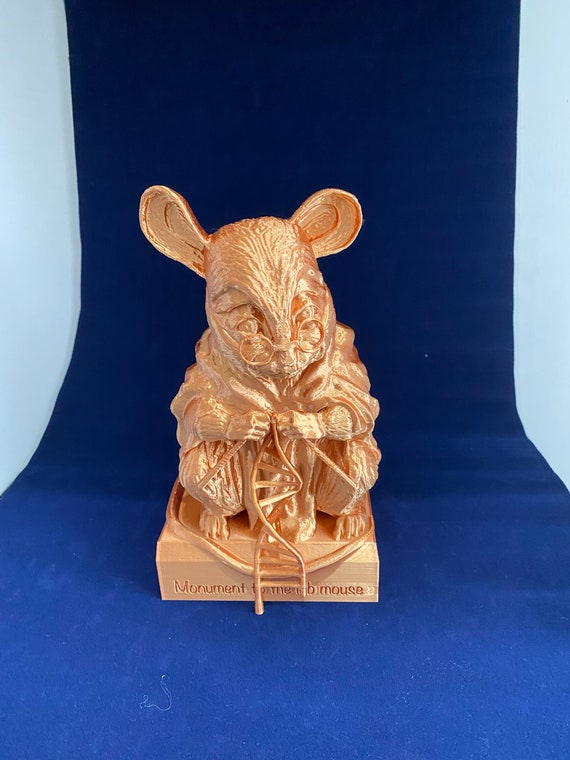 LARGE Monument to the Laboratory Mouse 3D Printed - Etsy