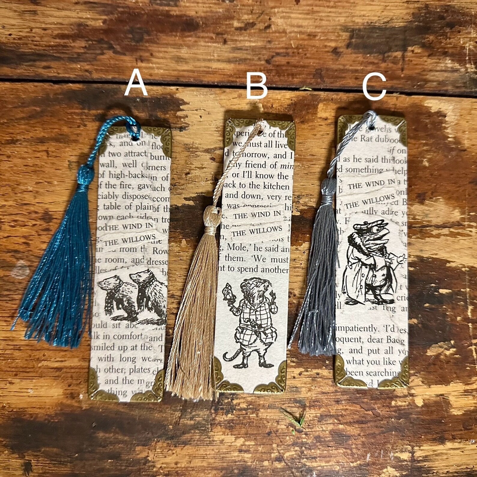 Vintage Book Page Bookmarks - Children’s Books - Etsy