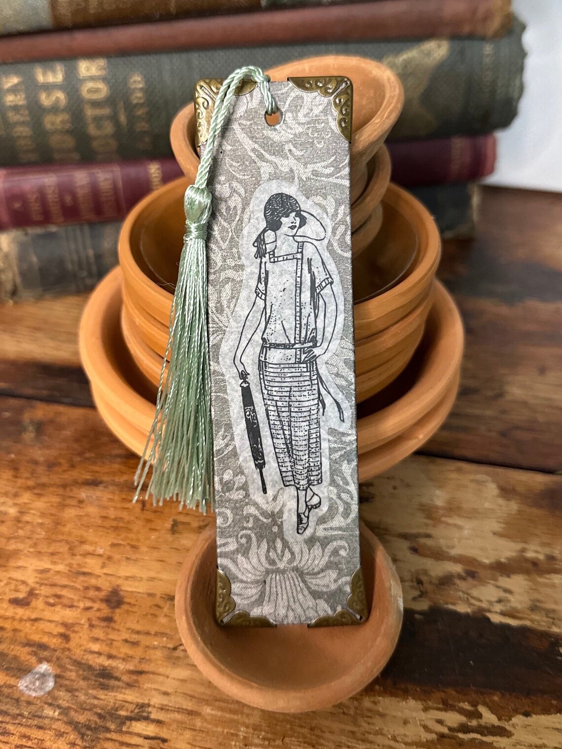 Vintage Fashion Bookmarks - Etsy