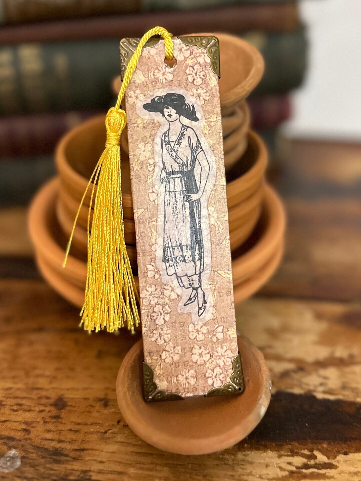 Vintage Fashion Bookmarks - Etsy