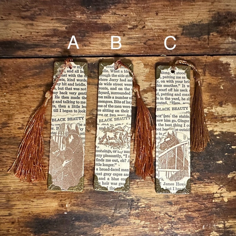 Vintage Book Page Bookmarks - Children’s Books - Etsy