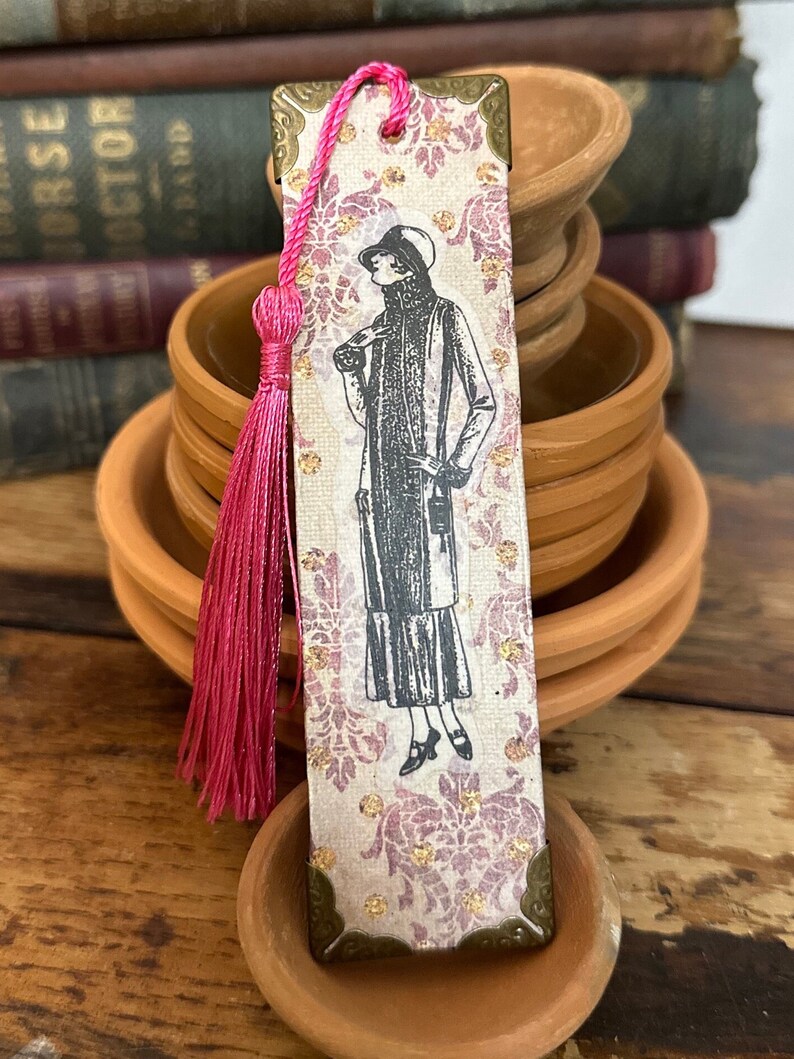 Vintage Fashion Bookmarks - Etsy