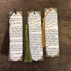 Vintage Book Page Bookmarks - Etsy
