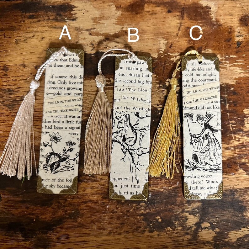 Vintage Book Page Bookmarks - Children’s Books - Etsy