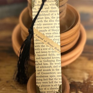 Vintage Book Page Bookmarks - Etsy
