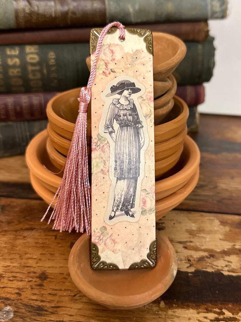 Vintage Fashion Bookmarks - Etsy