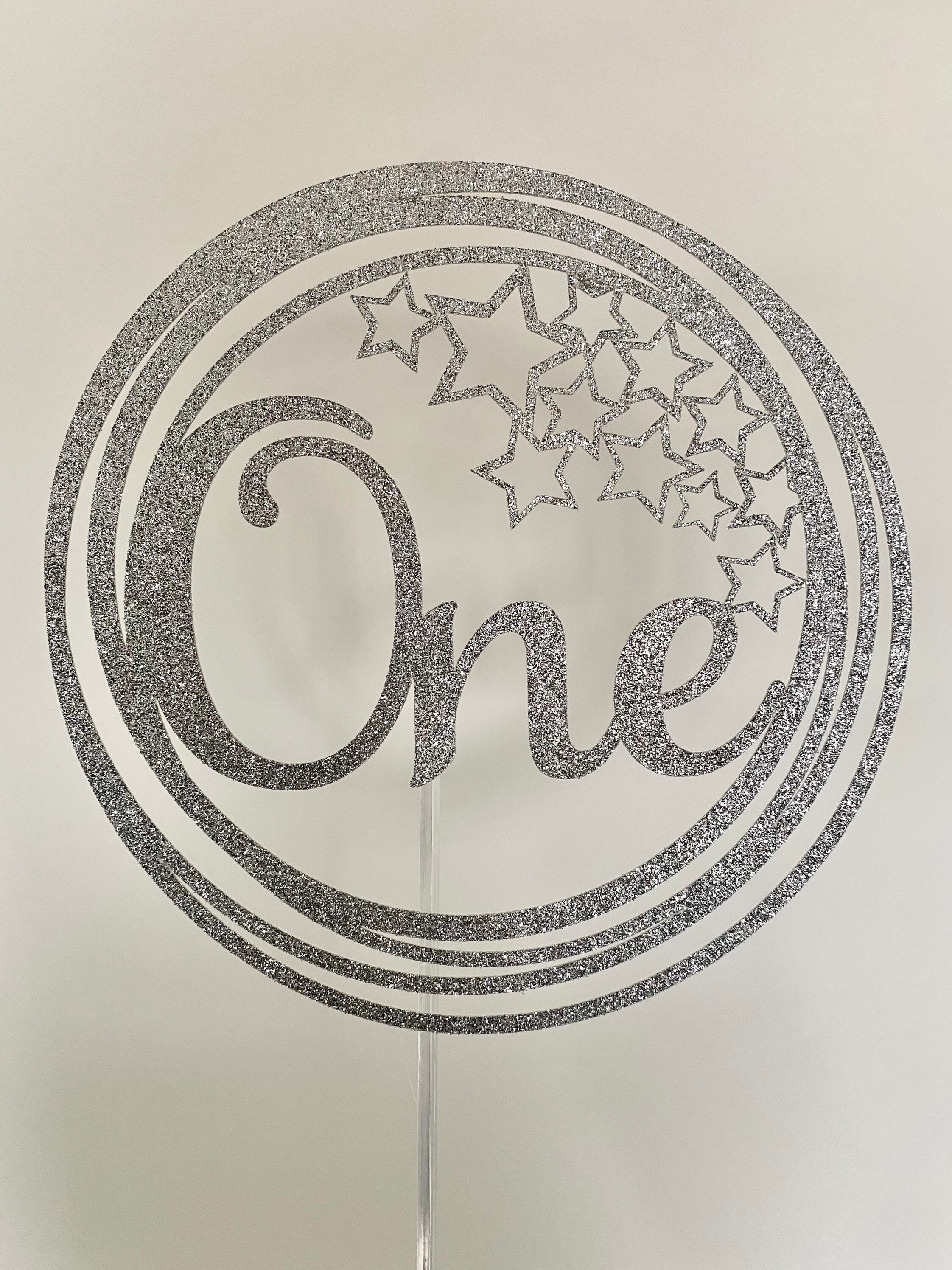 One Halo Constellation Cake Topper - Etsy UK