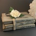 Wood Book Stack - 8"l X 4"h - Faux Book Stack - Personalized - Custom ...