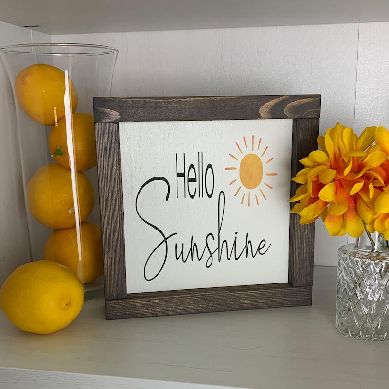 6x6 Wood Sign - Etsy