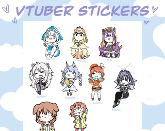 Stickers Vtuber - Etsy