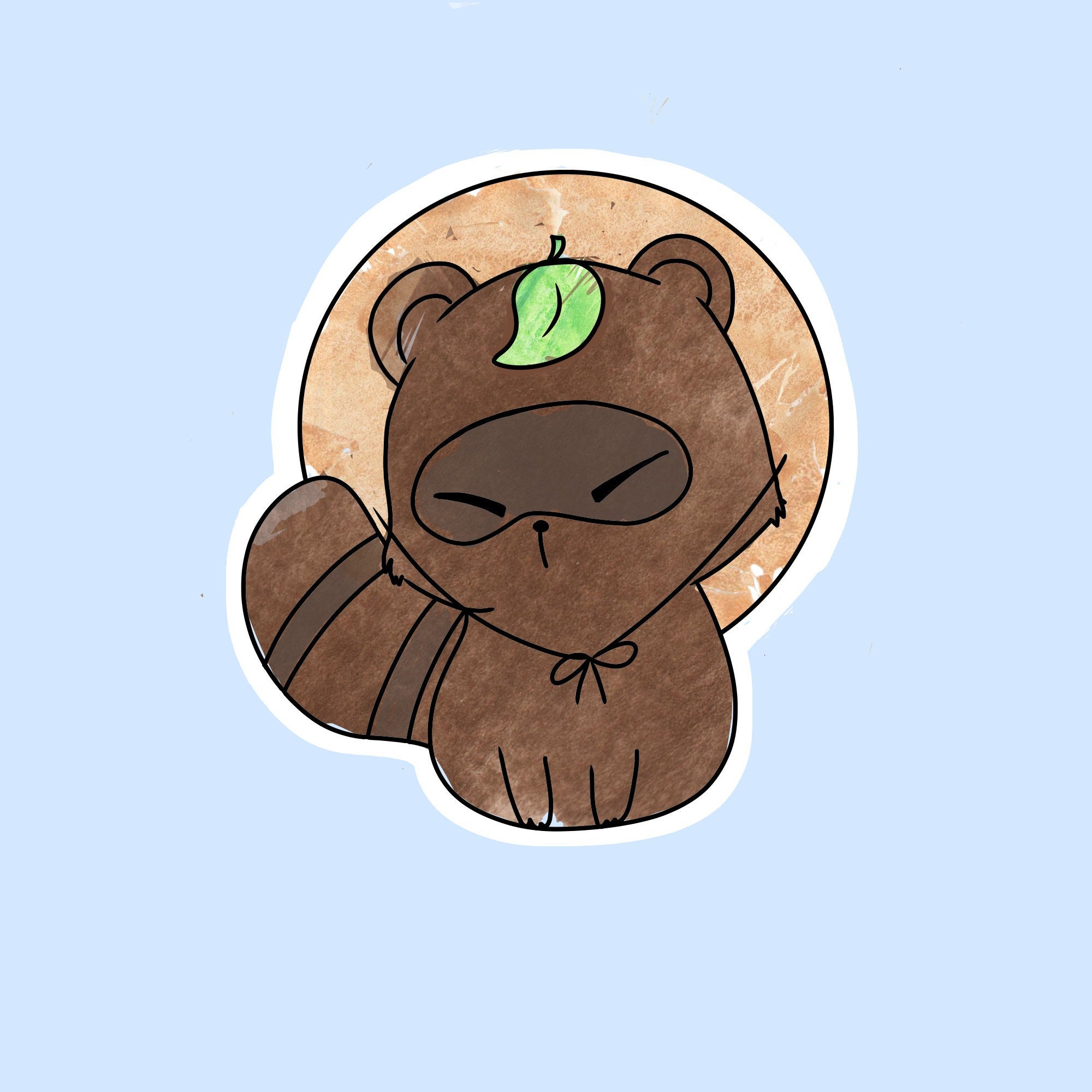 Tanuki Sticker | Etsy