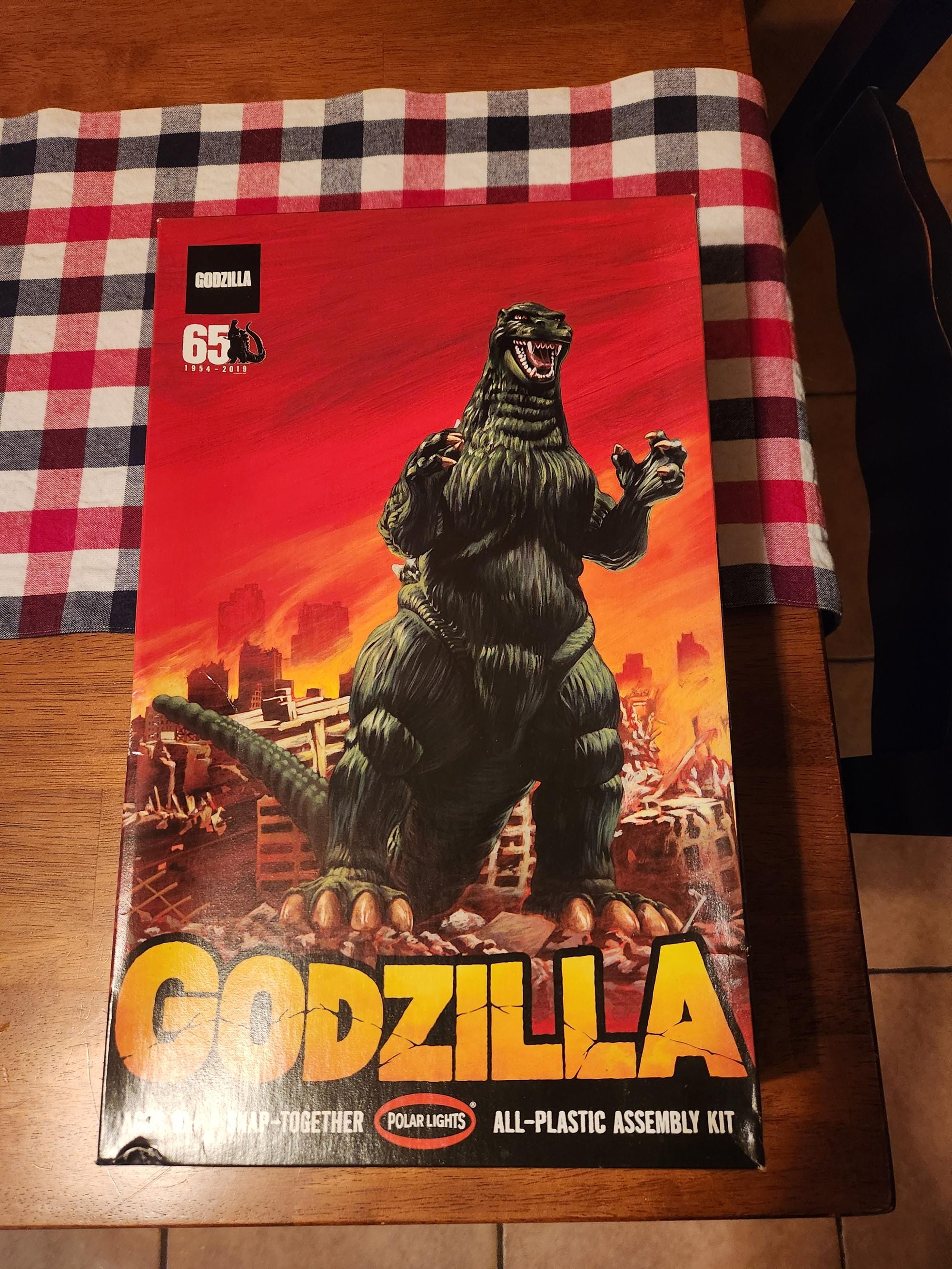 Polar Lights 65th Anniversary "godzilla" Plastic Model Kit! Brand New ...