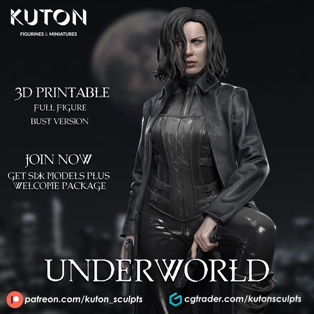 1/8th Scale "selene" From the Underworld Film Series. (we Can Assemble ...