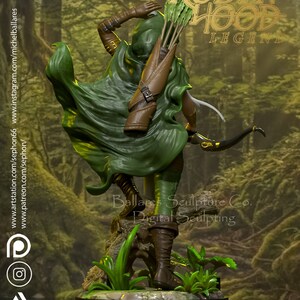 1/8th Scale "robyn Hood" Female Resin Model Kit - Etsy