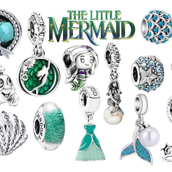 Little Mermaid Charm - Etsy
