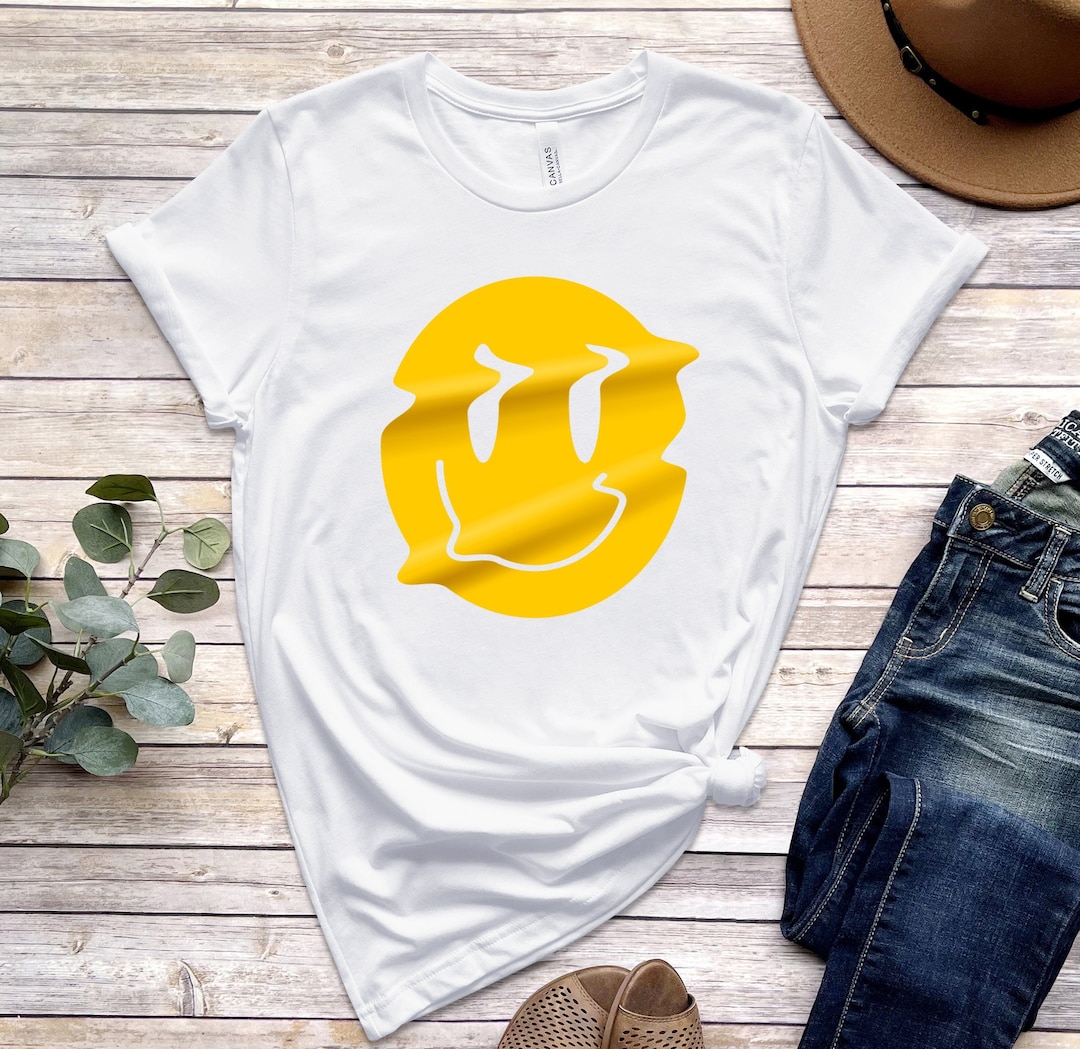 Smiley Shirt Smile Shirt Smiley Face Shirt Happy Face - Etsy