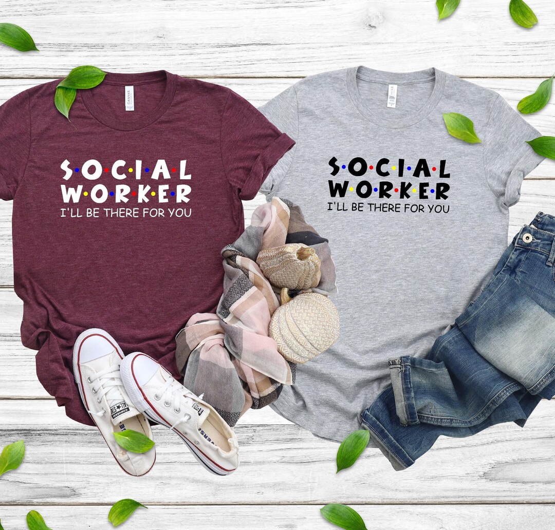 Social Worker Shirt, School Social Worker Gift, Cute Advocate Tee ...