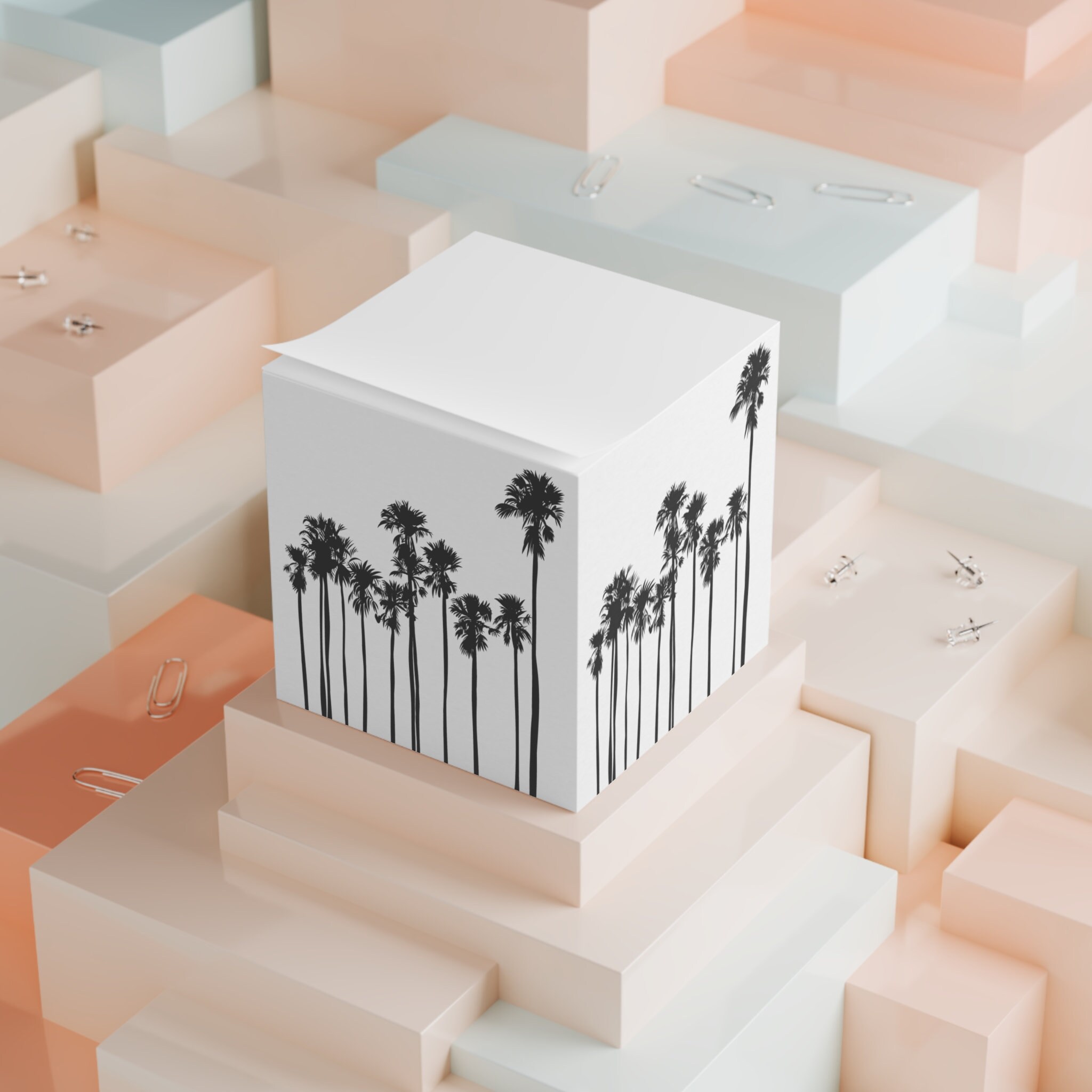 Palm Tree Sticky Notes Aesthetic Sticky Notes Trendy - Etsy