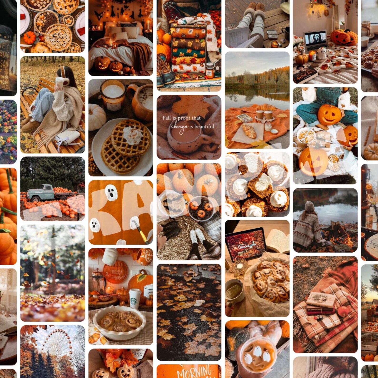 MacBook + Imac Desktop Wallpaper | Autumn Lovers, Fall, Pumpkin Spice ...