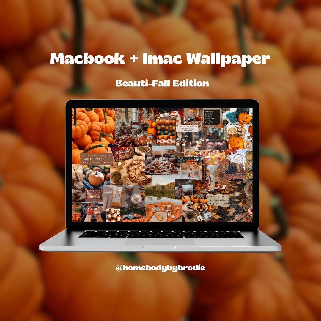 MacBook + Imac Desktop Wallpaper | Autumn Lovers, Fall, Pumpkin Spice ...