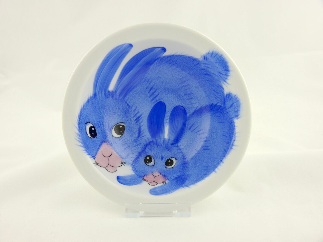 Cereal Bowl Rabbits, Granola Bowl Bunnies, Porcelain, Tableware for ...