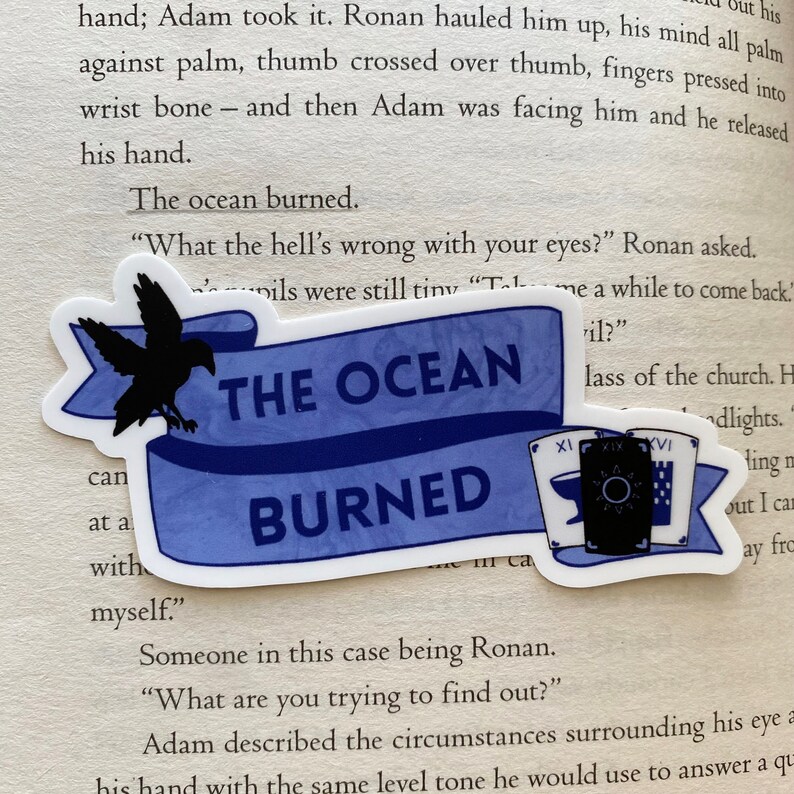 The Raven Cycle Sticker Pynch Quote the Raven Boys the - Etsy