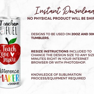 20 Oz Skinny Tumbler Rainbow Glitter Teacher Tumbler, Teach Love ...