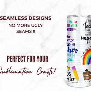 Teacher 20 Oz Skinny Tumbler Bundle, Teacher Life Back to School ...